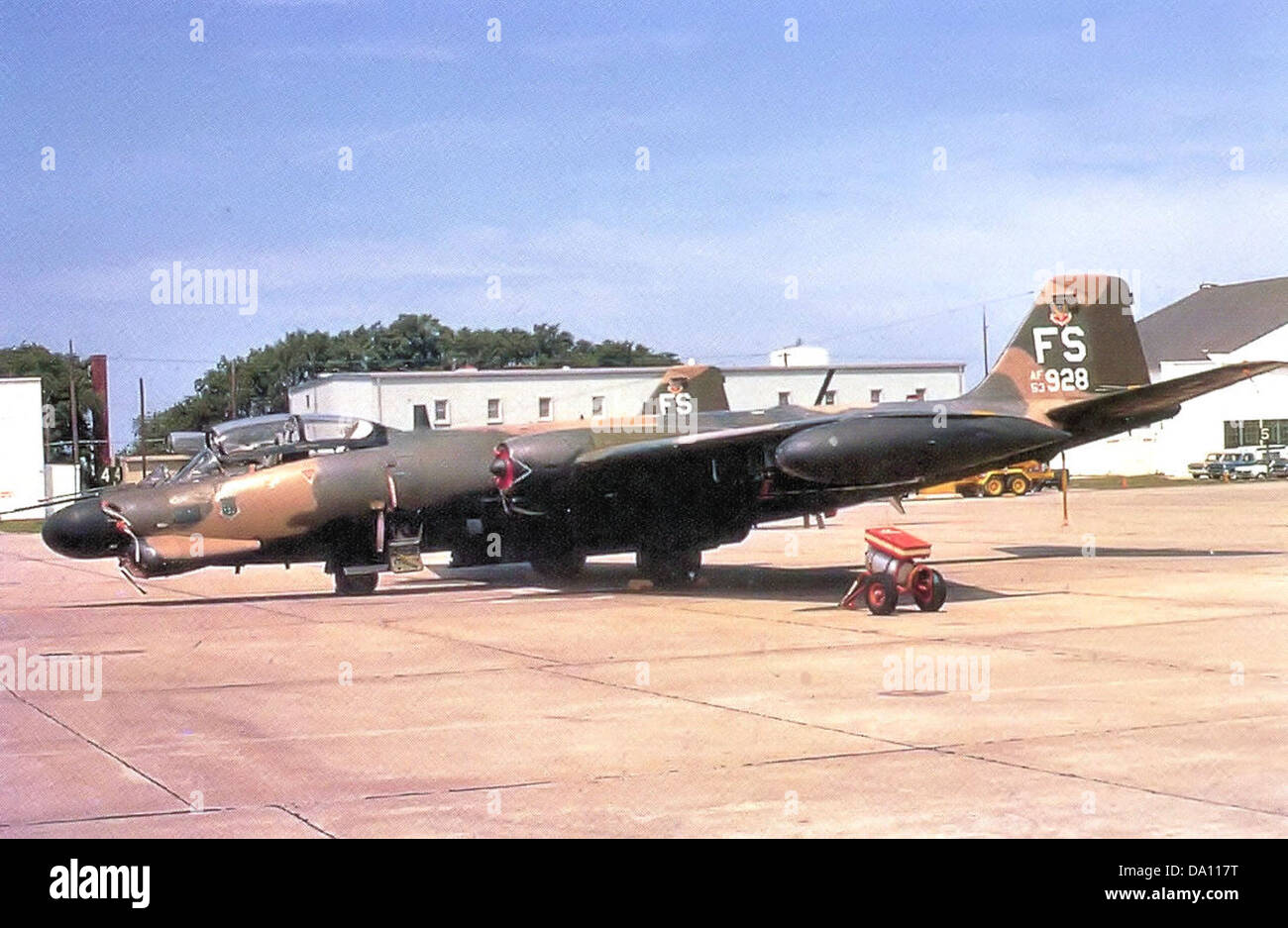 The 8th Bombardment Squadron operated the Martin B-57B-MA, a twin ...