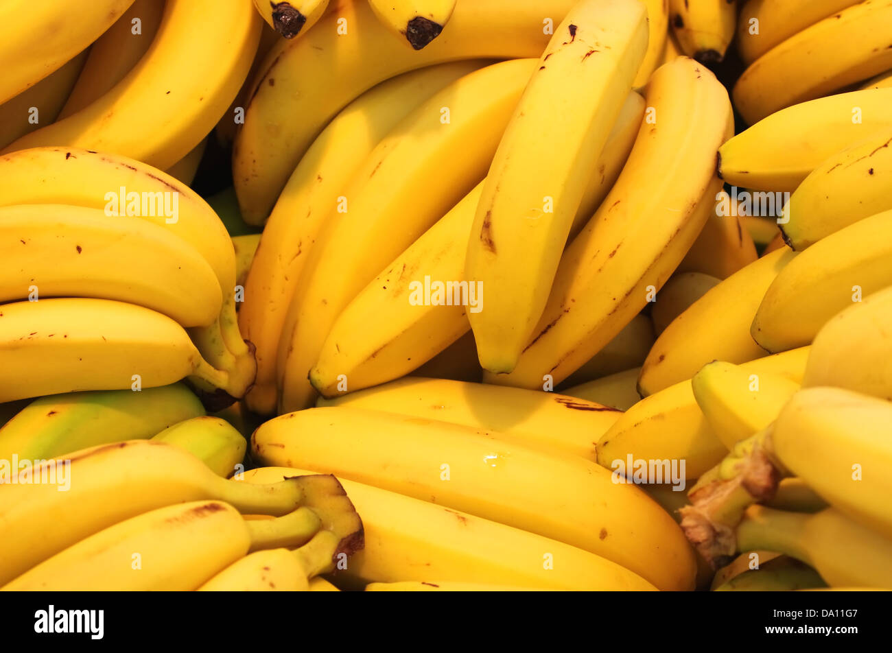 Bananas for sale in a greengrocery Stock Photo - Alamy