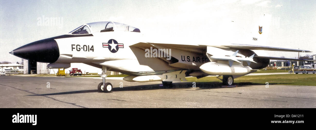 USAF ADCOM Grumman F-14 Tomcat proposed interceptor - 1972 Stock Photo ...