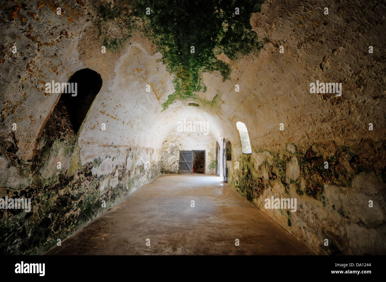 Elmina Castle (also called the Castle of St. George) is located on the ...
