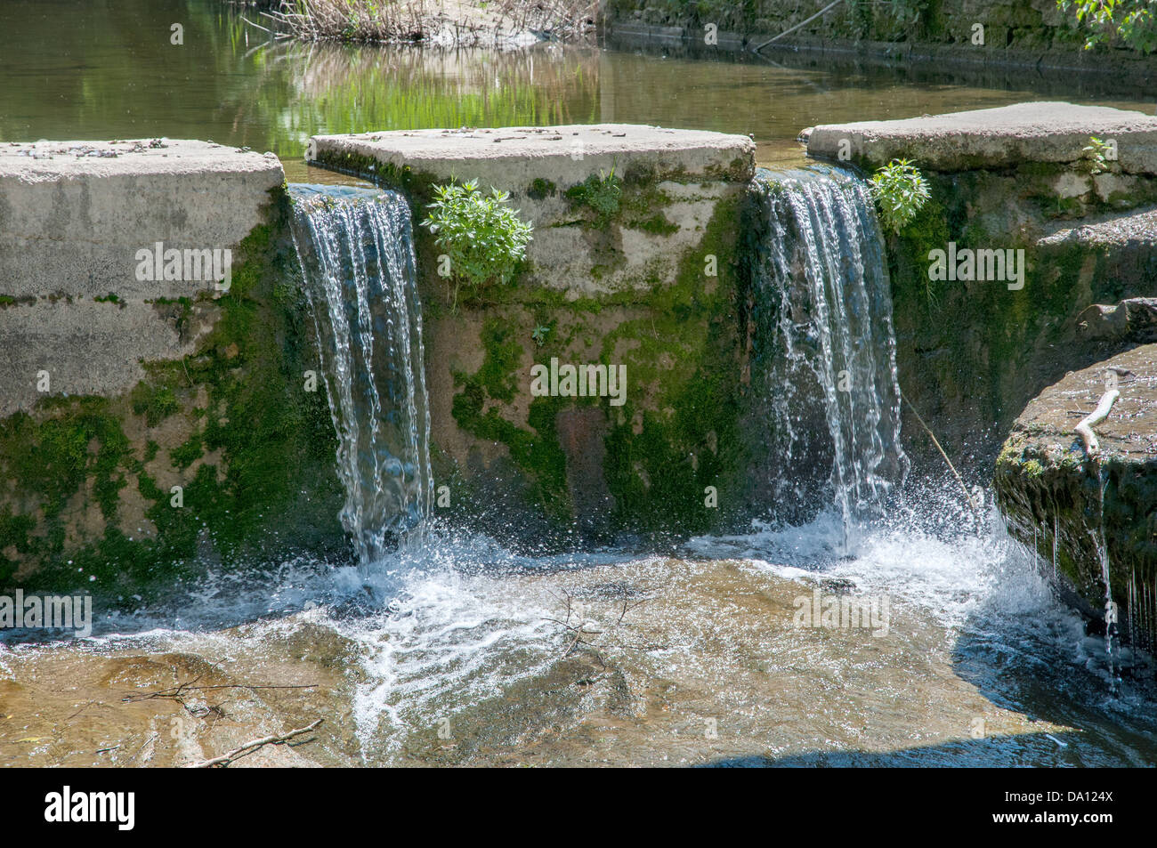 Rupit river with its waterfalls Stock Photo - Alamy