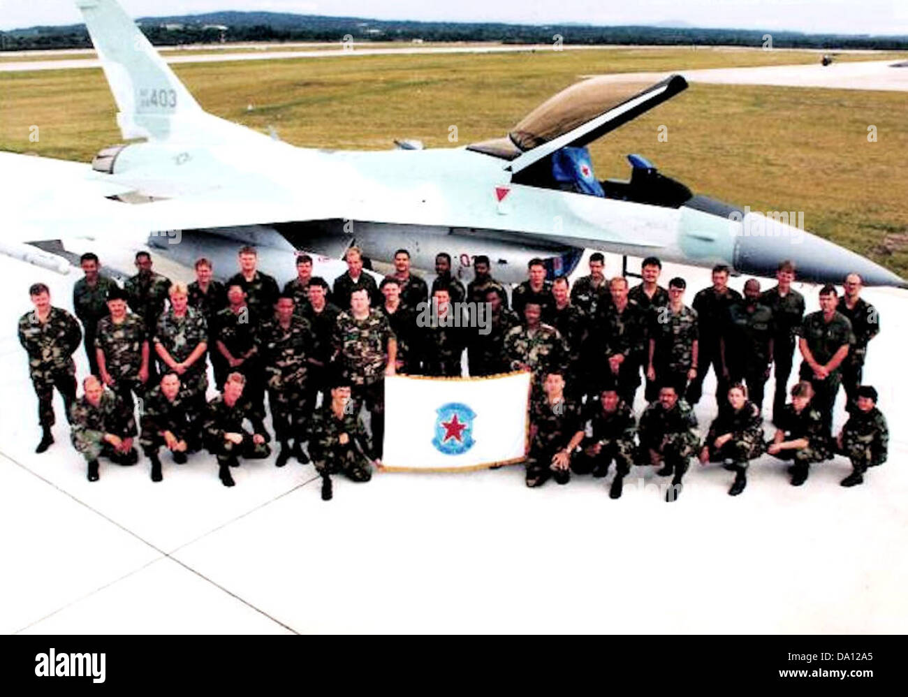 The 26th Aggressor Squadron operates the F-16C Block 30K Fighting ...