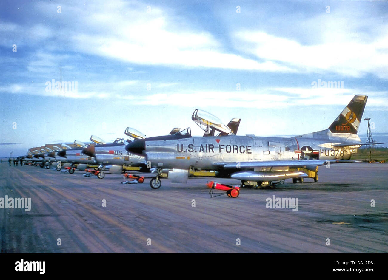 357th Fighter-Interceptor Squadron - North American F-86D-35-NA Sabre ...