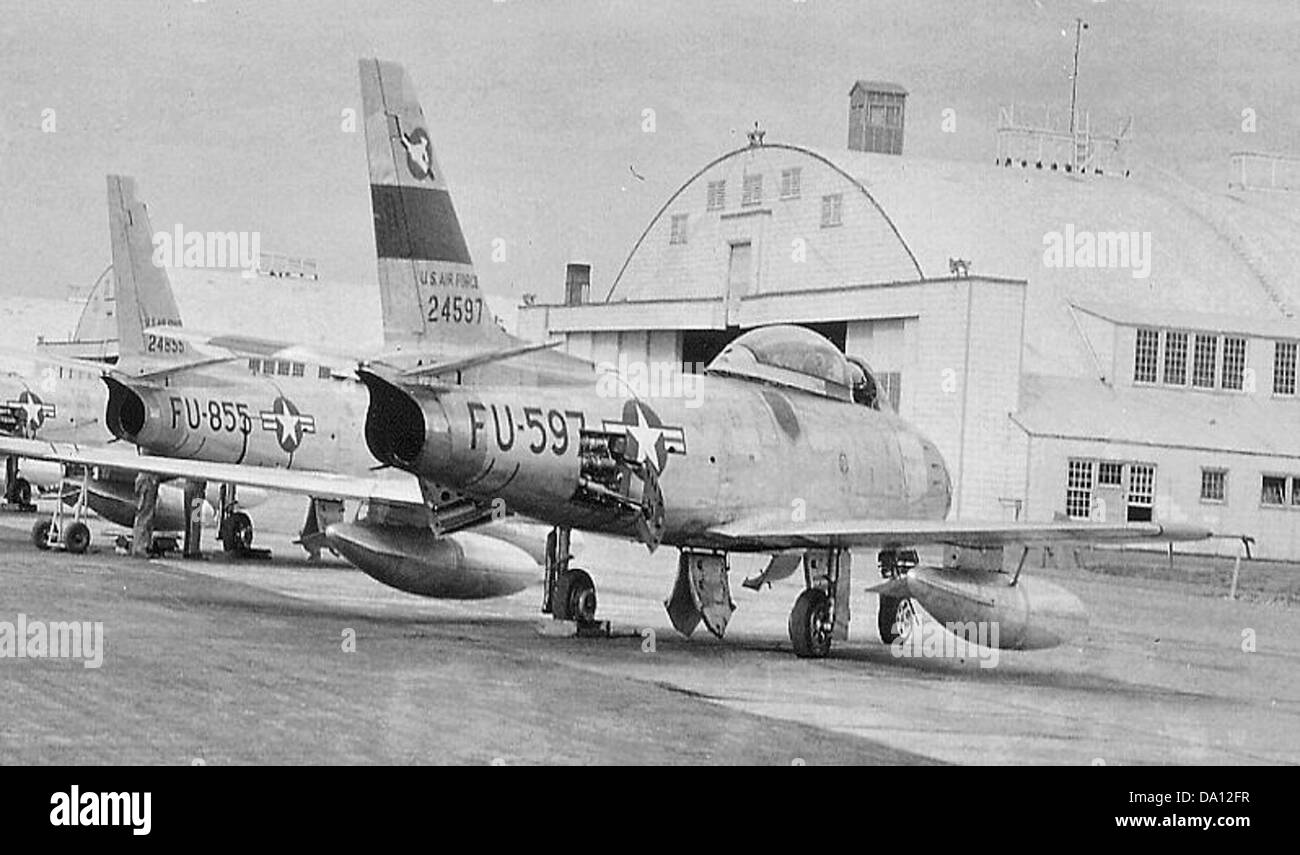 F 86f sabre jet hi-res stock photography and images - Alamy