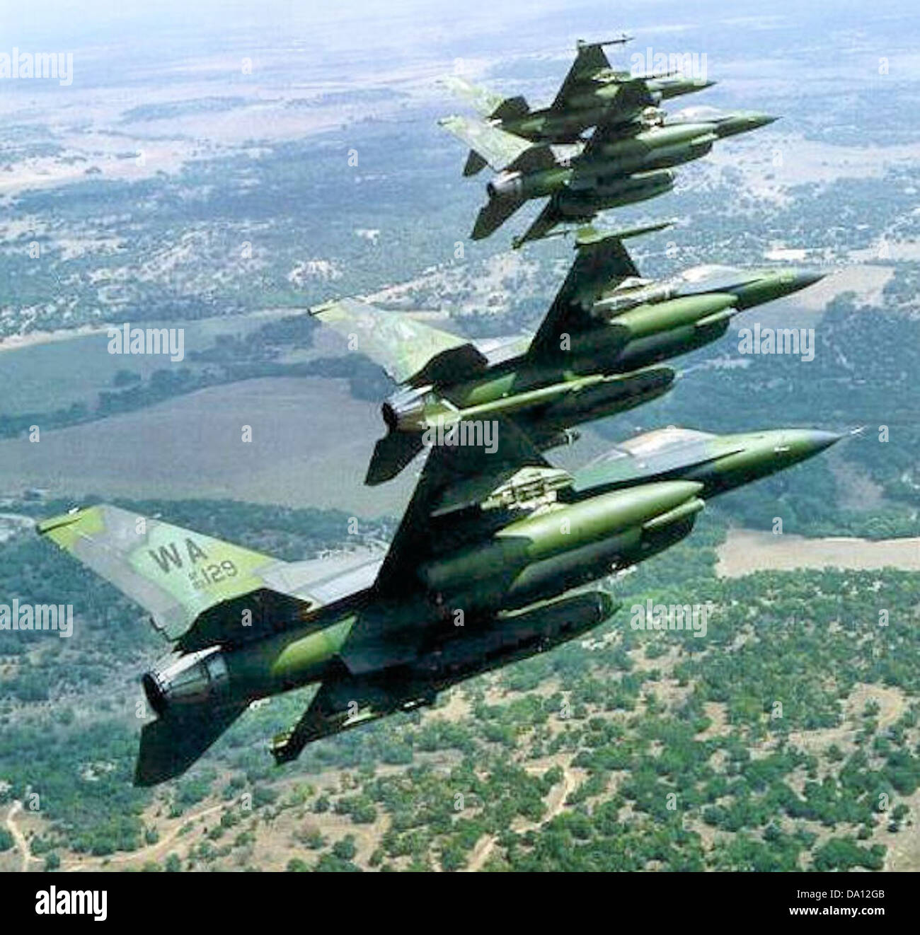 The 422d Fighter Weapons Squadron operated F-16 fighter aircraft in ...