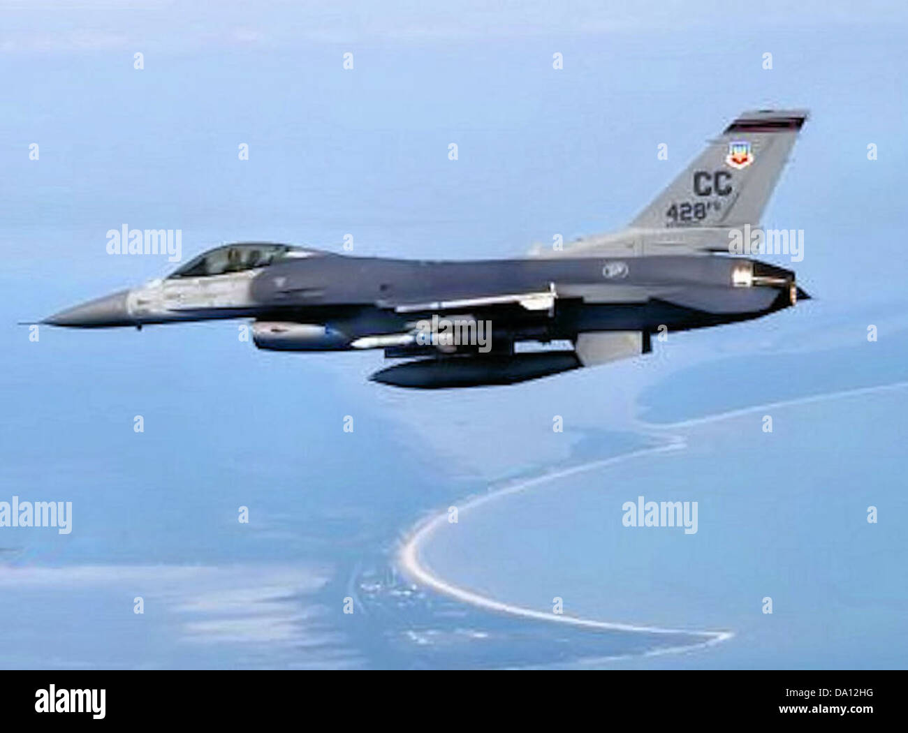 The 428th Fighter Squadron operates the Lockheed F-16C Block 52 ...