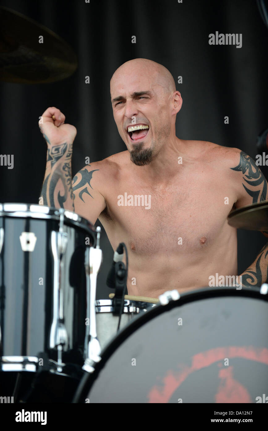 San Bernadino, California, USA. 30th June 2013. Musician-RUSTY COONES ...
