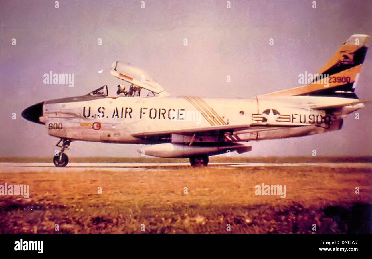 The 440th Fighter-Interceptor Squadron operated the North American F ...