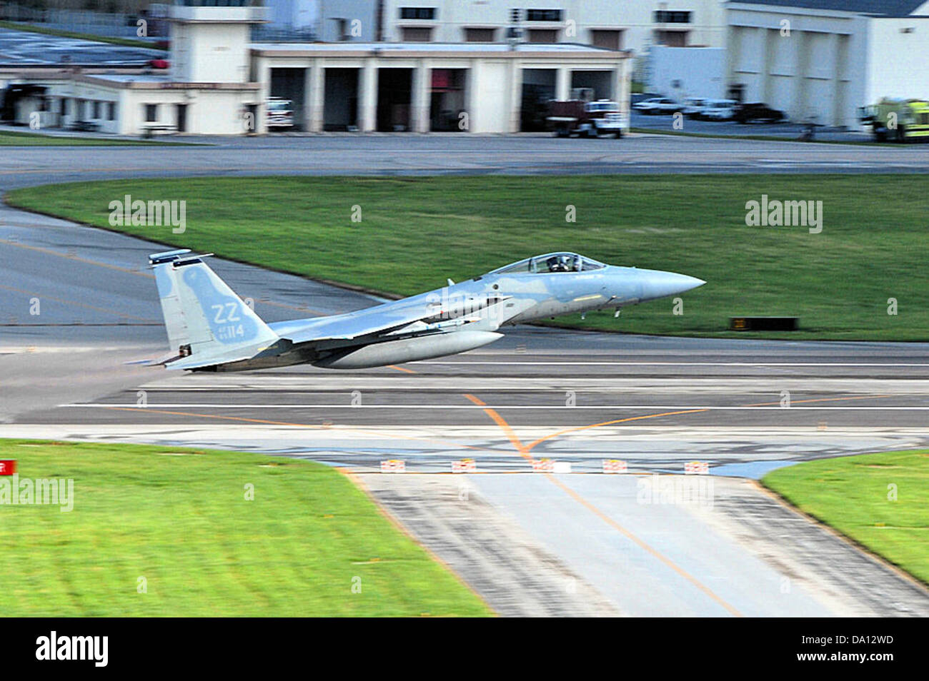 The 44th Fighter Squadron, based at Kadena Air Base, operates the ...