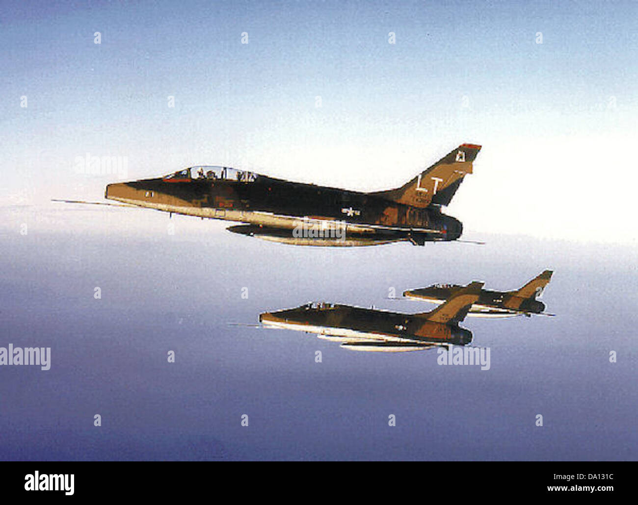 494th Tactical Fighter Squadron - F-100Ds Stock Photo - Alamy