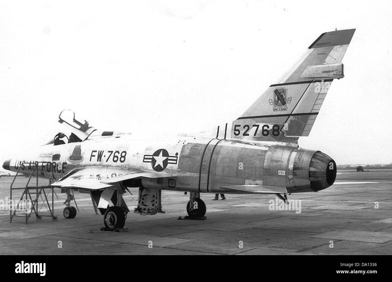 The 509th Tactical Fighter Squadron flew the North American F-100D ...