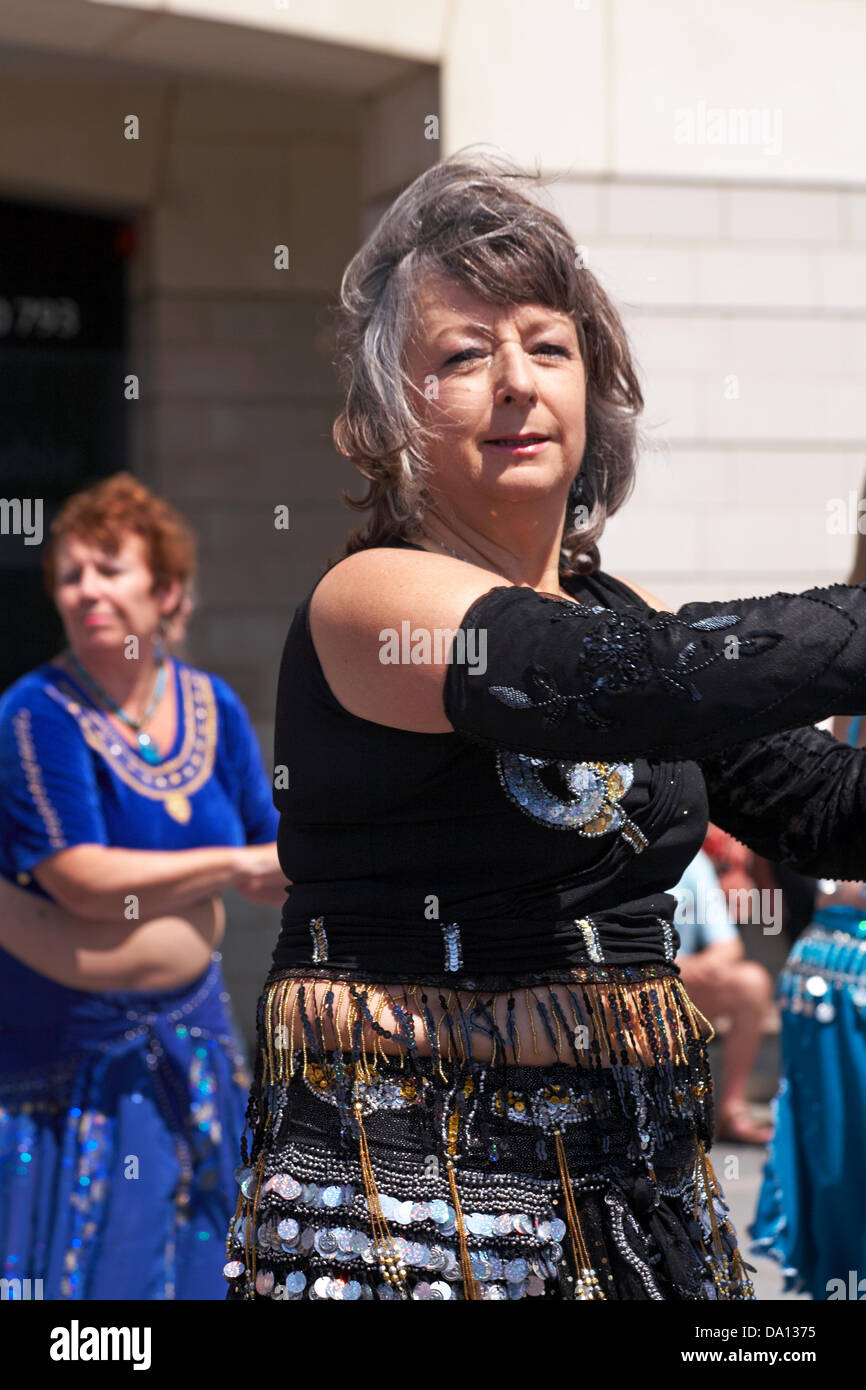 Mature woman belly dancing hi-res stock photography and images - Alamy