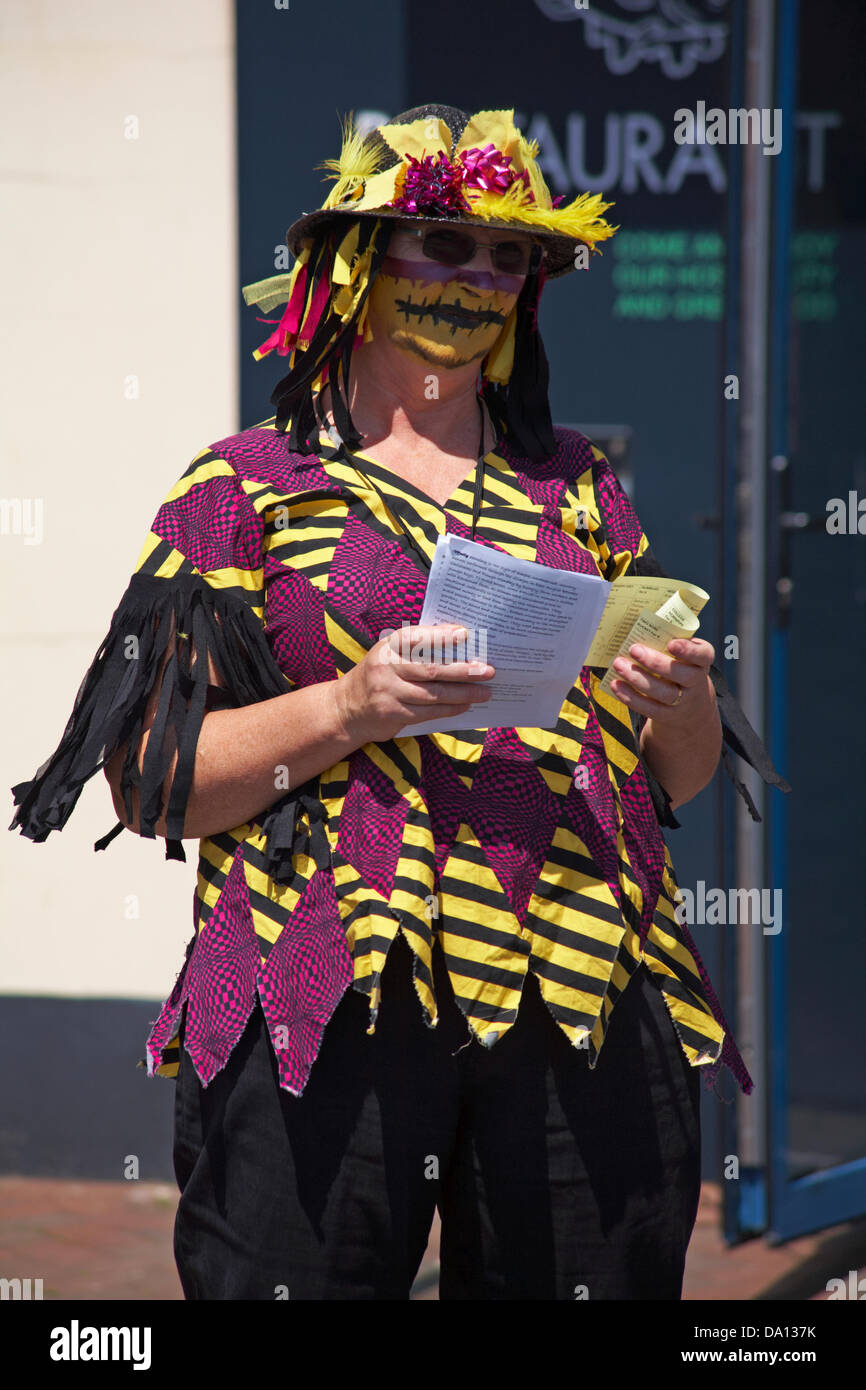 Molly dancer female woman folk hi-res stock photography and images - Alamy