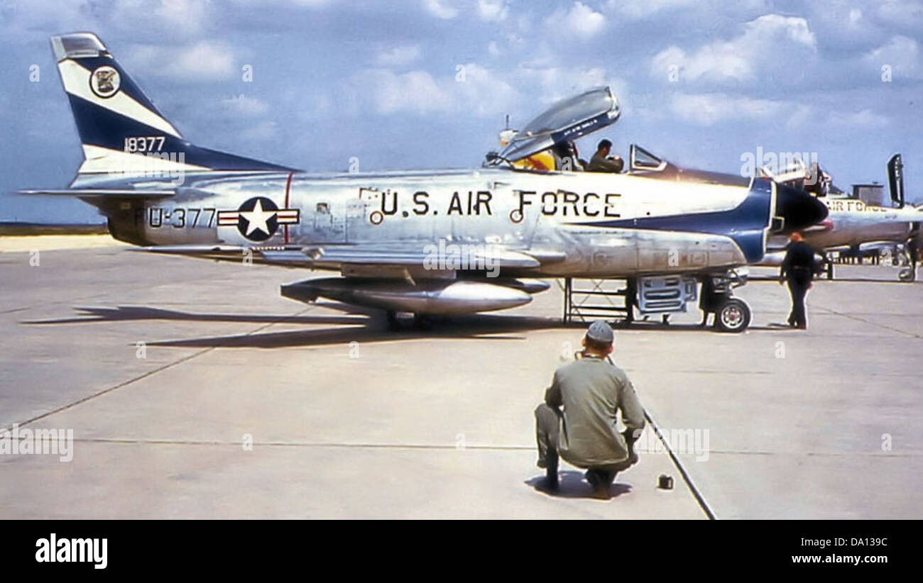 North american f 86d sabre hi-res stock photography and images - Alamy