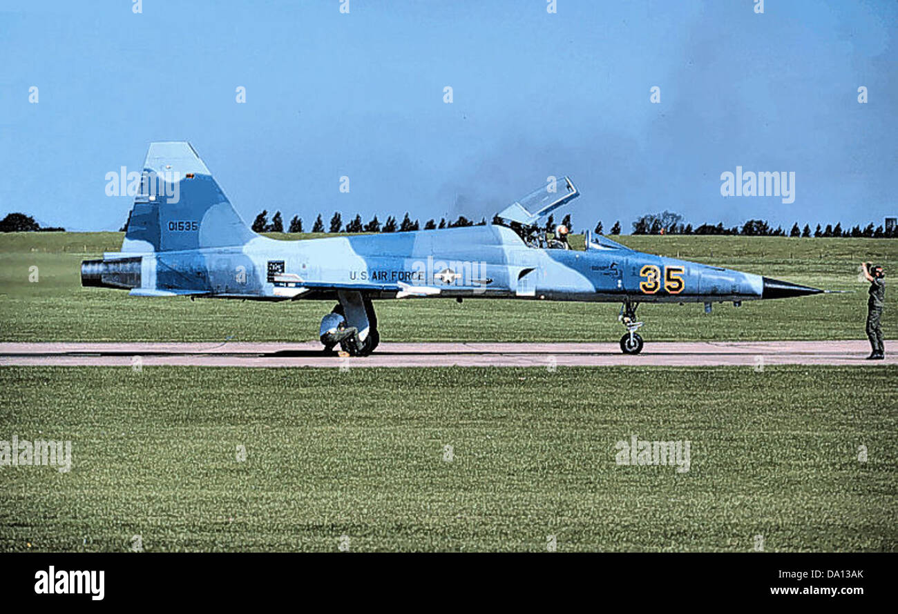 The 527th Tactical Fighter Training Aggressor Squadron operates the ...