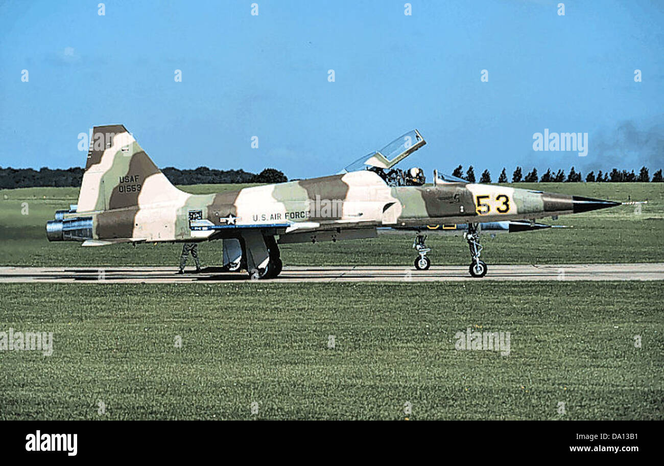 The 527th Tactical Fighter Training Aggressor Squadron operated the ...
