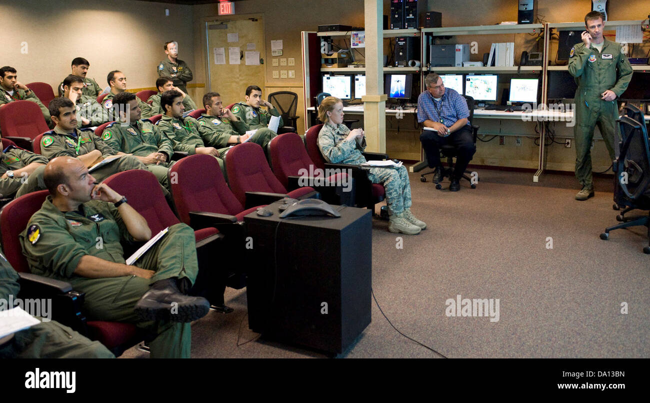 The 549th Combat Training Squadron conducts Green Flag exercises ...