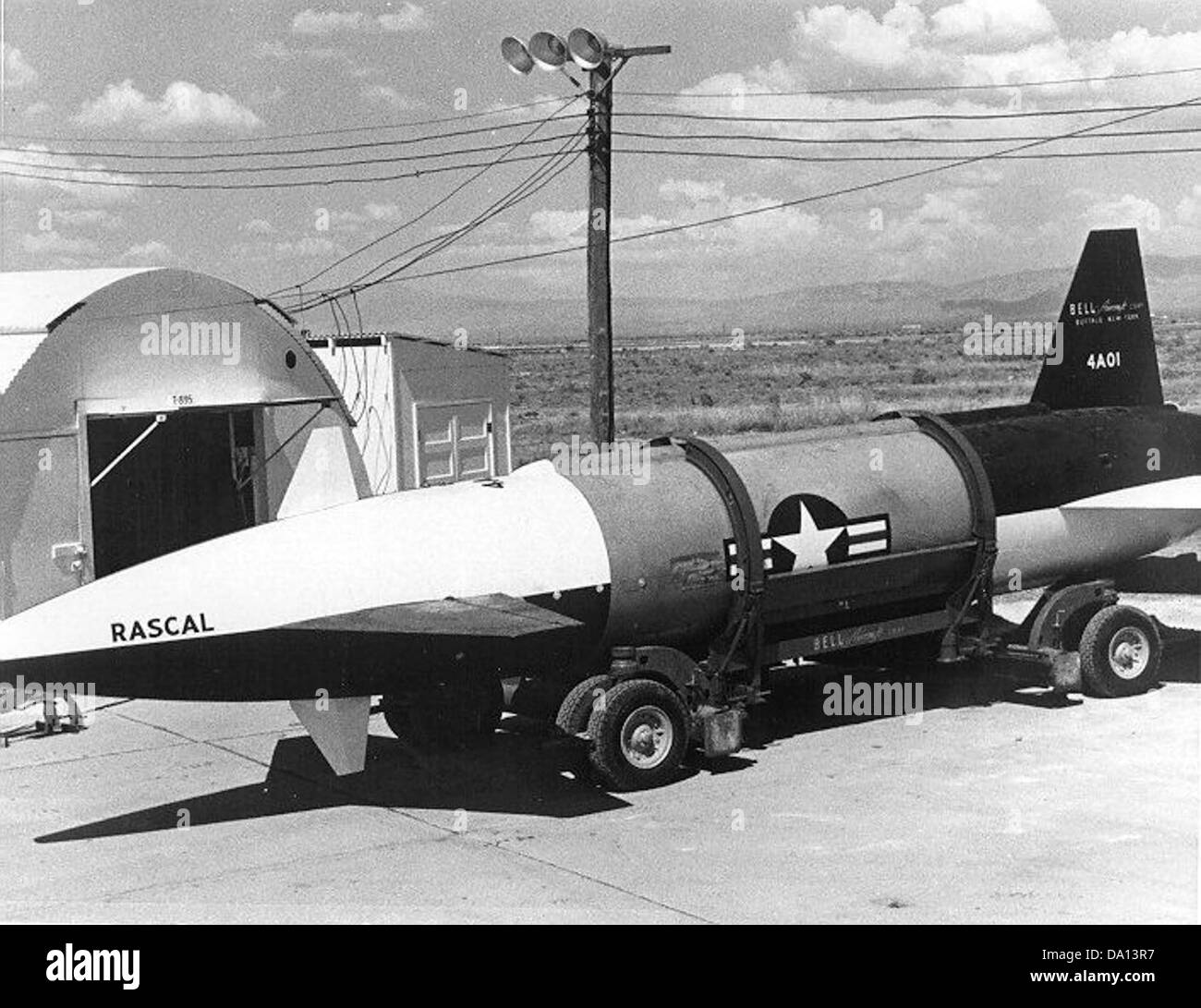 Bell GAM-63 Rascal Air to surface missile - 1951 Stock Photo - Alamy