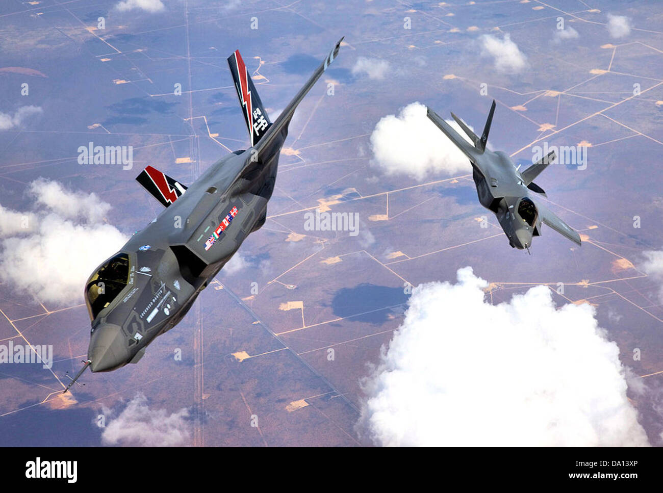 F-35 Lightning II Joint Strike Fighter arrives at Edwards Stock Photo ...