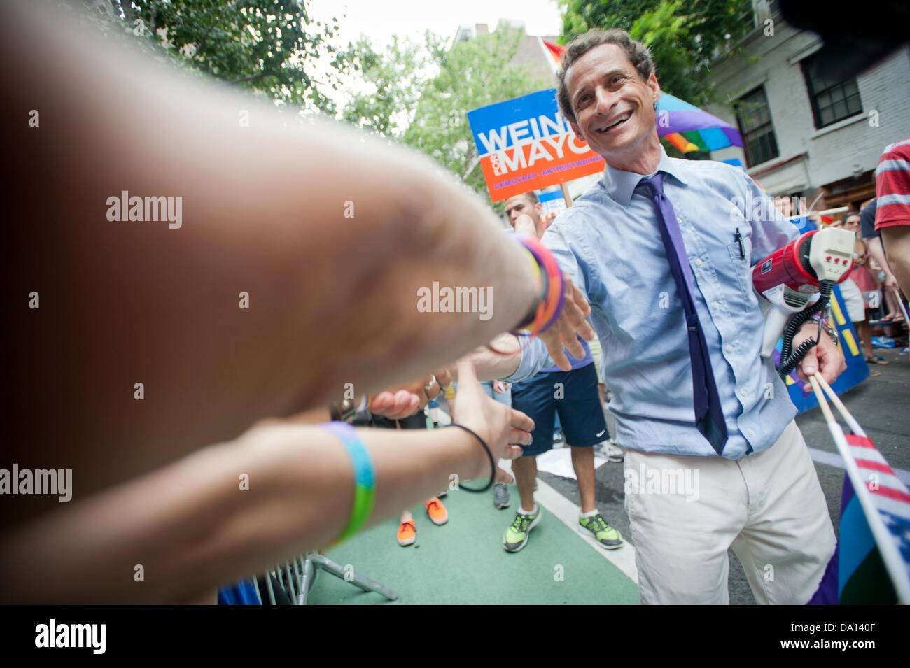 Manhattan, New York, USA. 30th June 2013. 2013 Mayoral Candidate ...