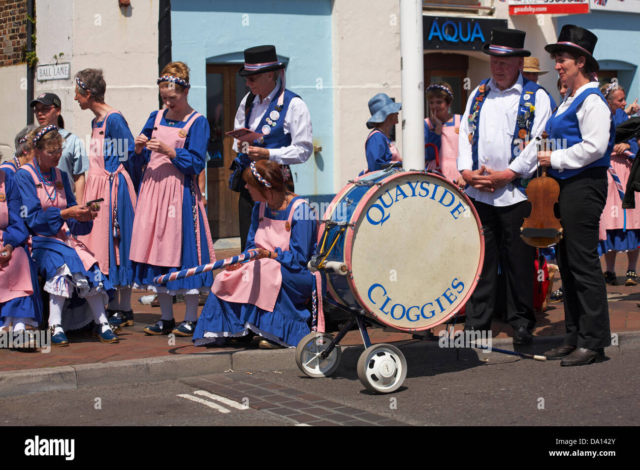 Poole, Dorset, UK 30 June 2013. Folk Festival for Poole, an exciting ...