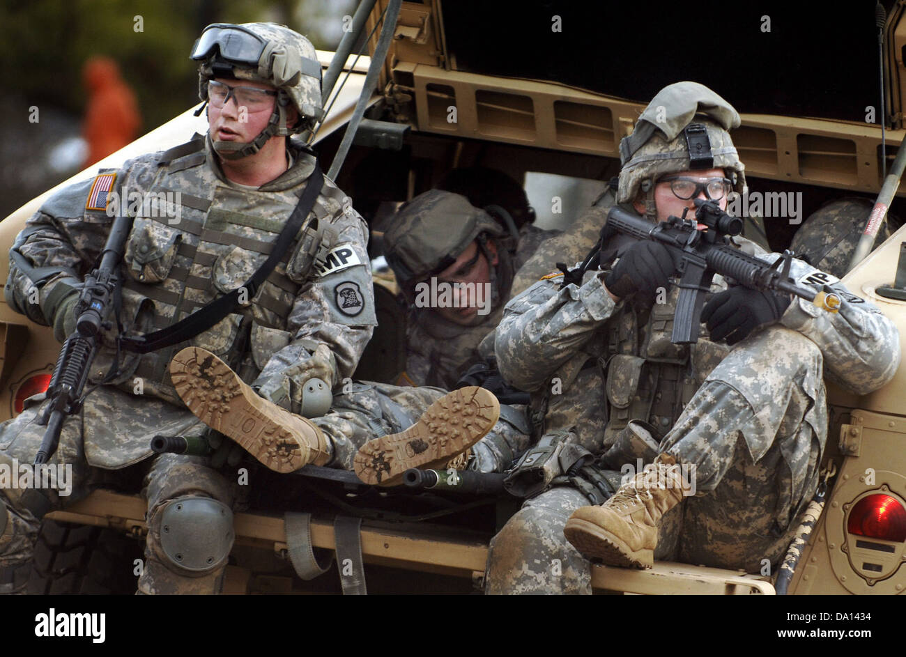 Fort Dix combat training Stock Photo - Alamy