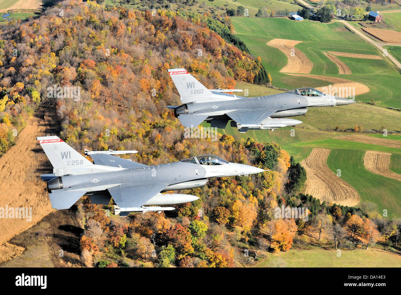 The 176th Fighter Squadron operates the F-16 Fighting Falcon, a ...