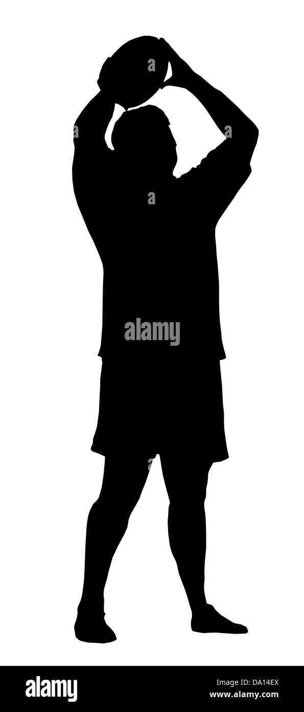 Rugby player hooker Black and White Stock Photos & Images - Alamy