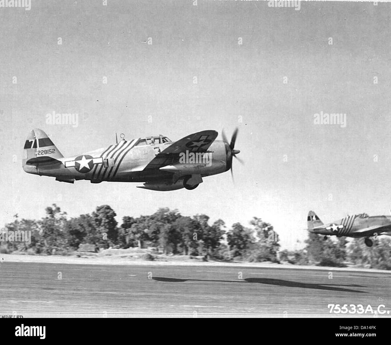 The 1st Air Commando Group operated P-47 Thunderbolts during World War ...