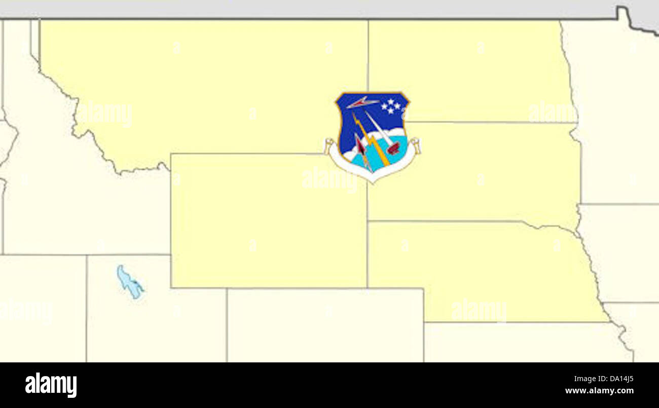 The map of the 29th Air Division (AD) between 1951 and 1960 highlights ...