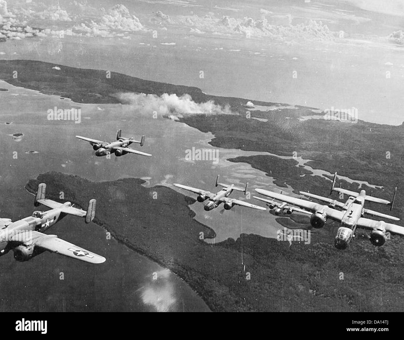 The 42nd Bombardment Group, equipped with B-25 Mitchell bombers, played ...