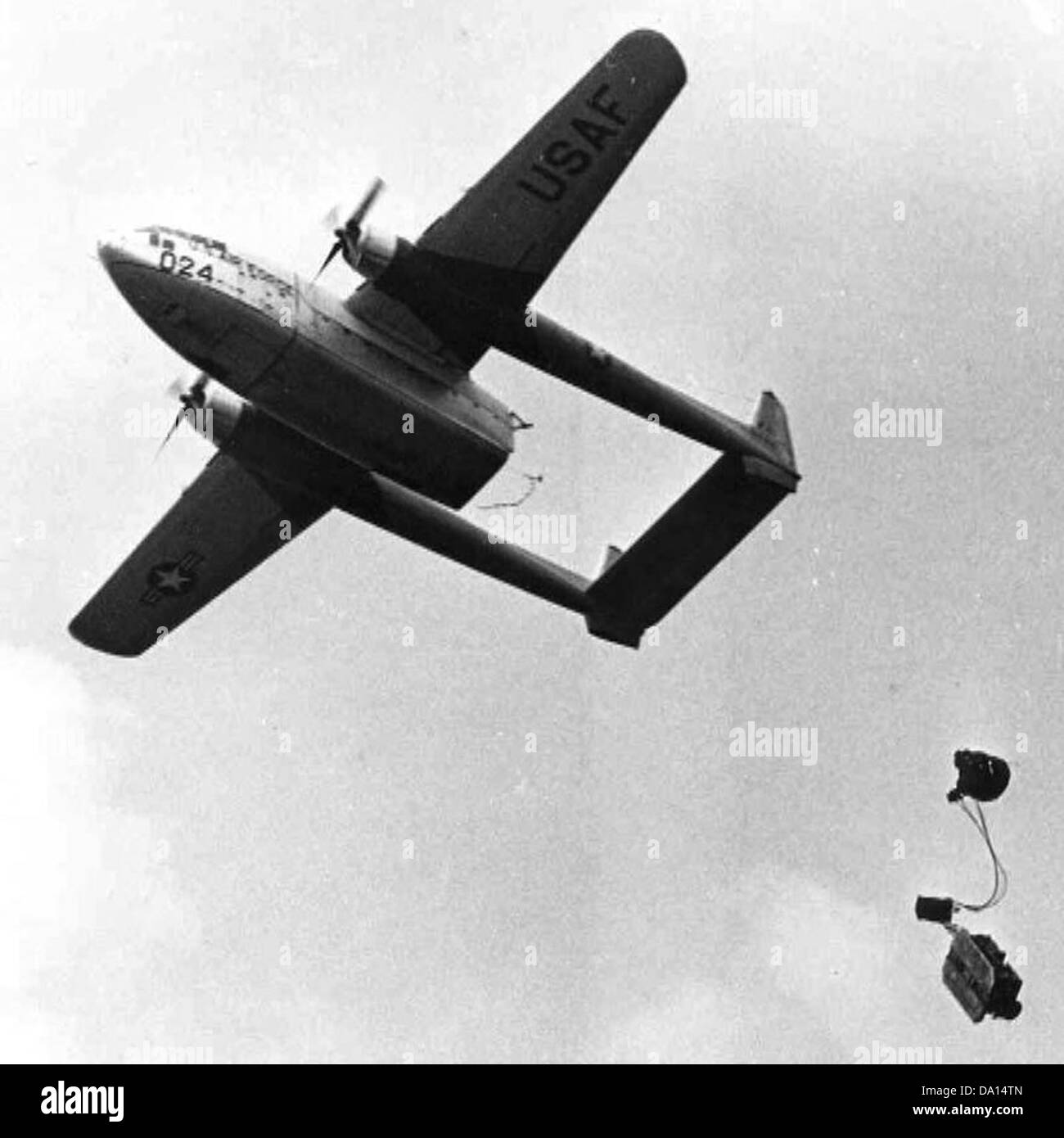 The C-119 Flying Boxcar of the 434th Troop Carrier Wing at Bakalar Air ...