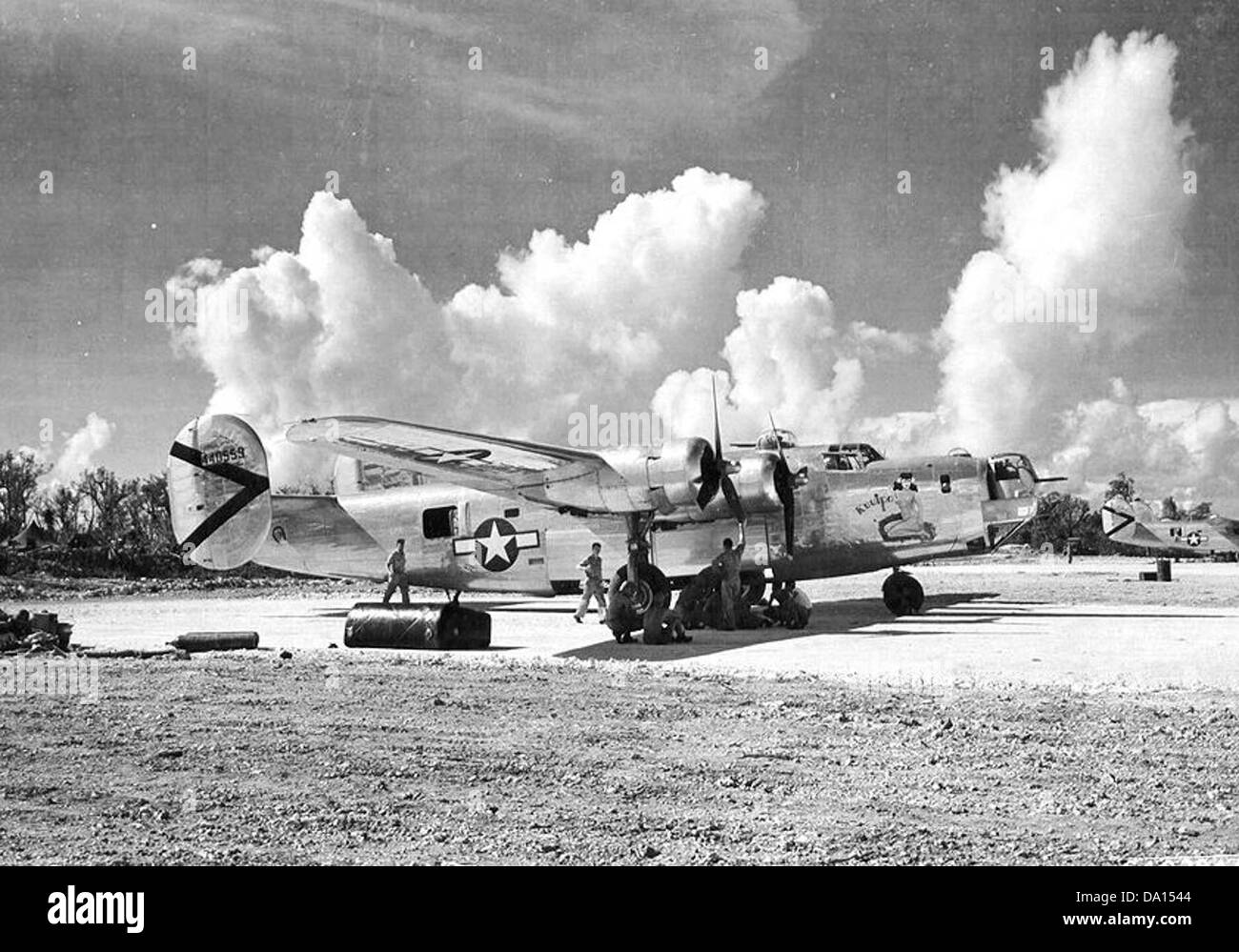 864th Bombardment Squadron - B-24 Liberator Stock Photo - Alamy