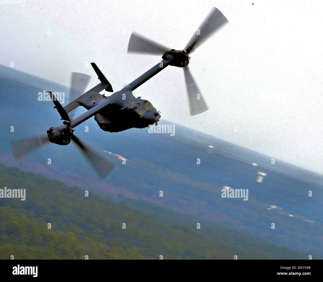 A photograph of the 8th Special Operations Squadron's CV-22 Osprey ...