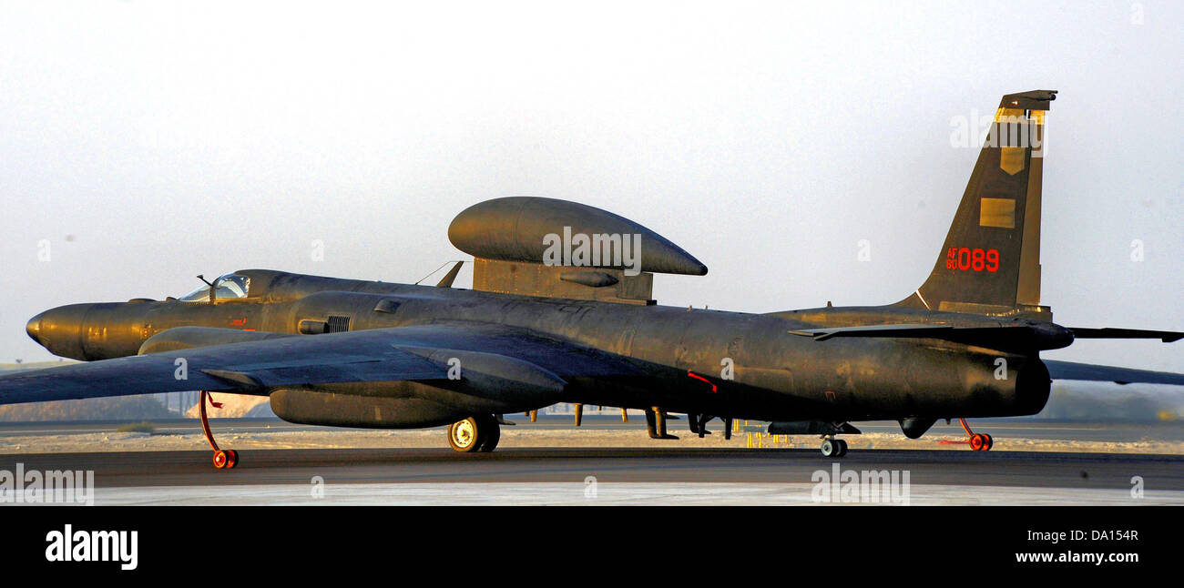 The U-2R aircraft, operated by the 99th Reconnaissance Squadron, is a ...