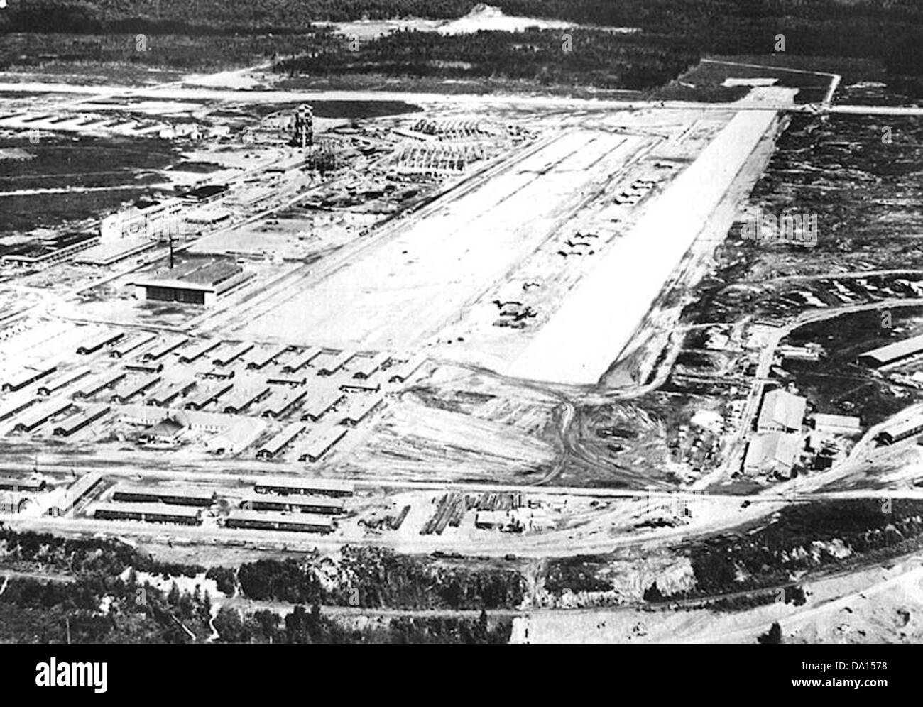 Historical airfield planning Black and White Stock Photos & Images - Alamy