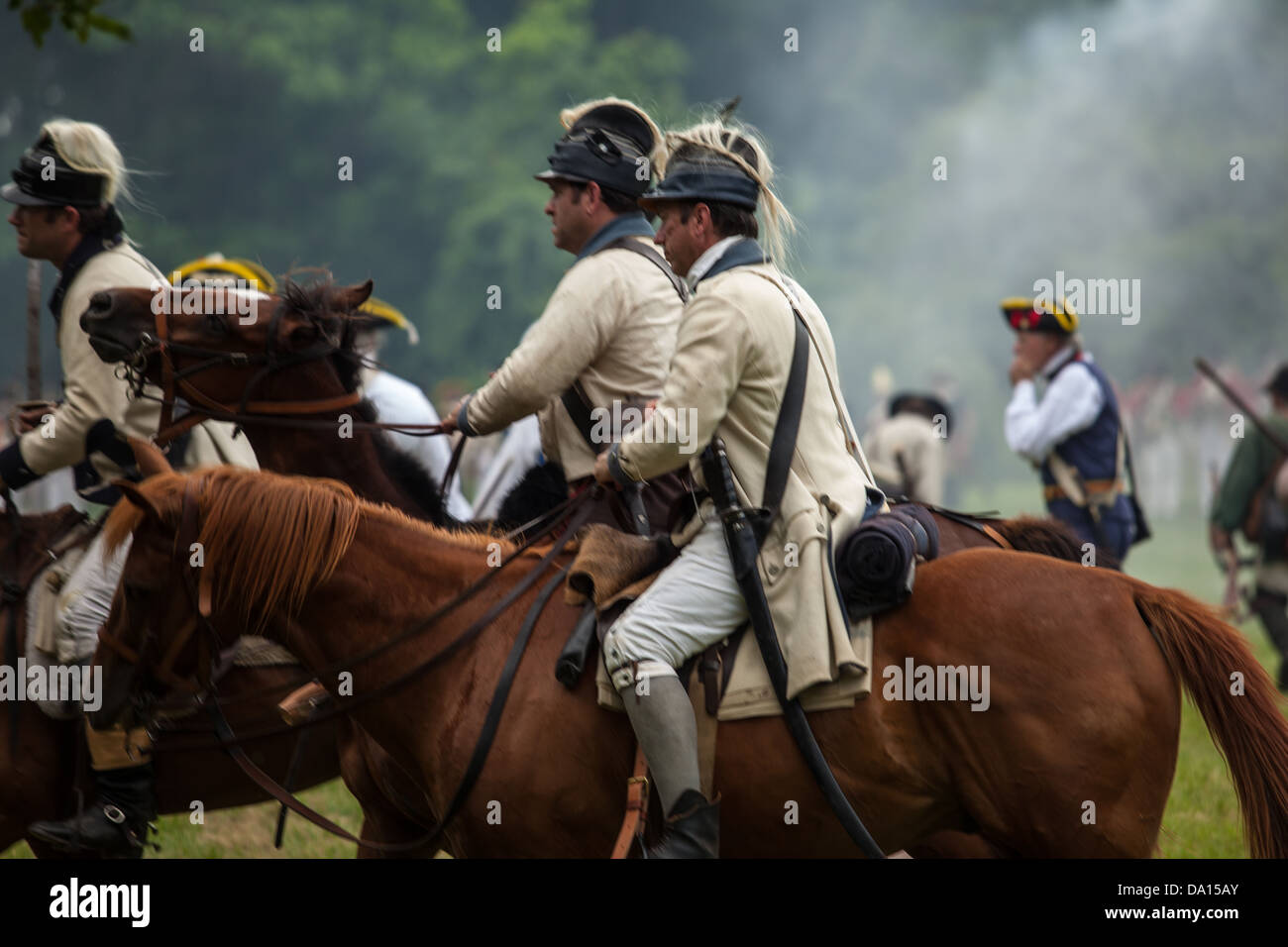Lancaster, Pennsylvania - Revolutionary War Reenactors gather at an ... Lancaster, Pennsylvania - Revolutionary War Reenactors gather at an ...