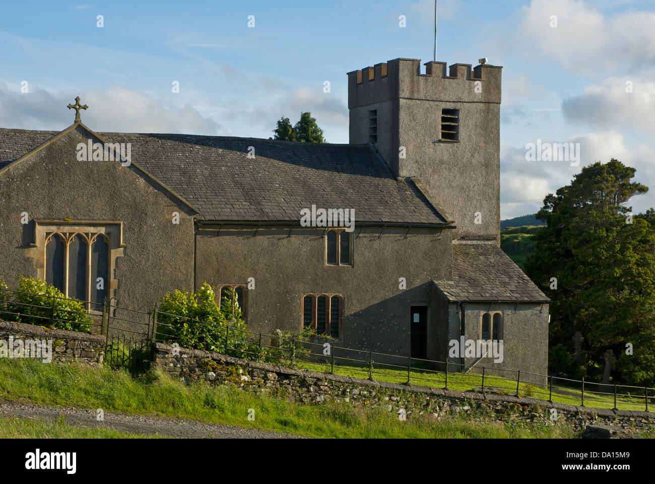 Holy Trinity Church, in the village of Colton, Cumbria, England UK ...