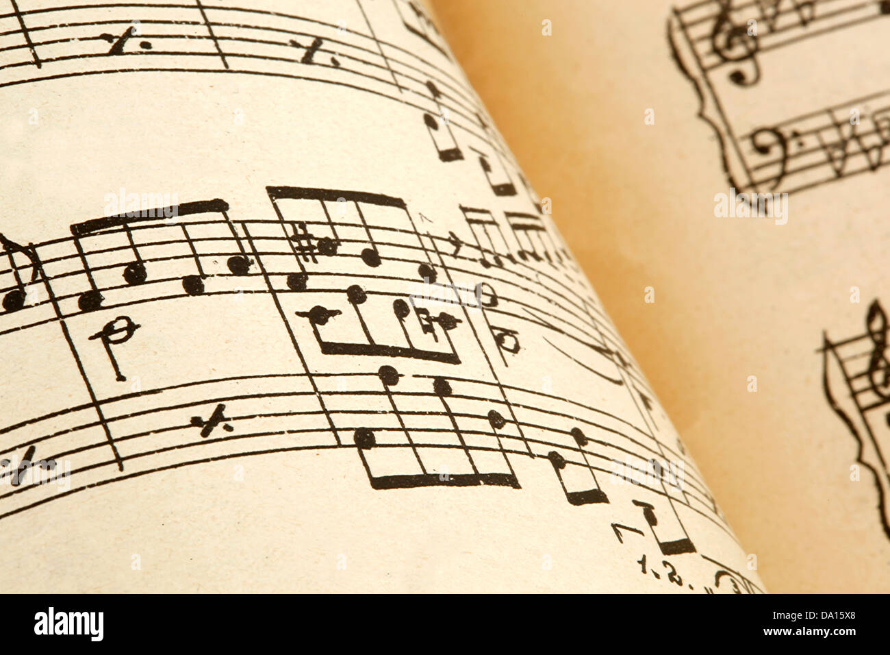 Vintage Sheet Music Wallpaper