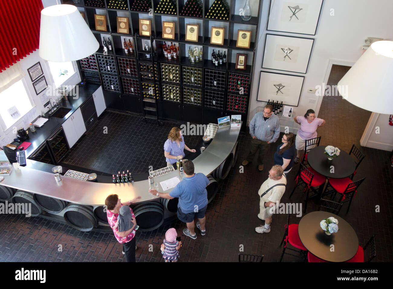 Bedell cellars winery North Fork of Long Island NY Stock Photo - Alamy