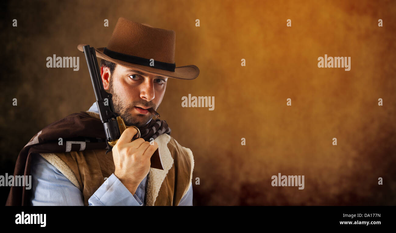 Old west cowboy hi-res stock photography and images - Alamy
