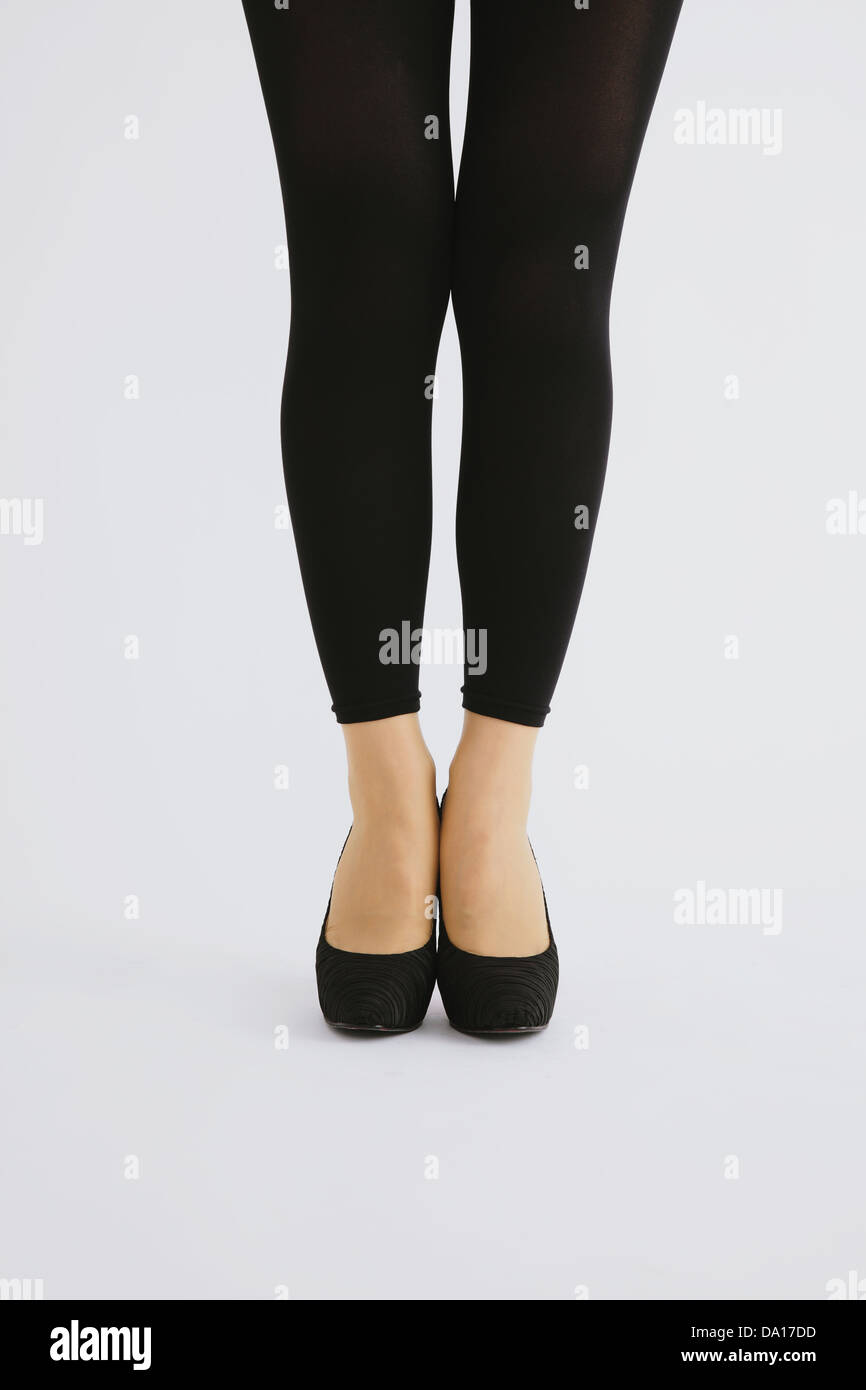 Black lower legs hi-res stock photography and images - Alamy