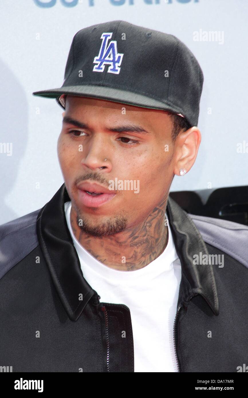 Los Angeles, California, USA. 30th June 2013. Chris Brown 2013 BET ...
