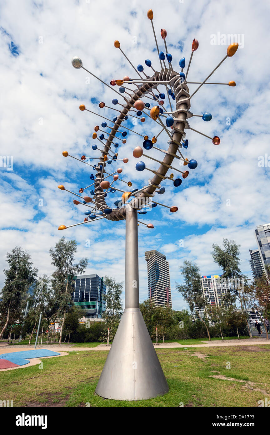 Blowhole by Duncan Stemler, a 15 metre high wind-powered public art ...