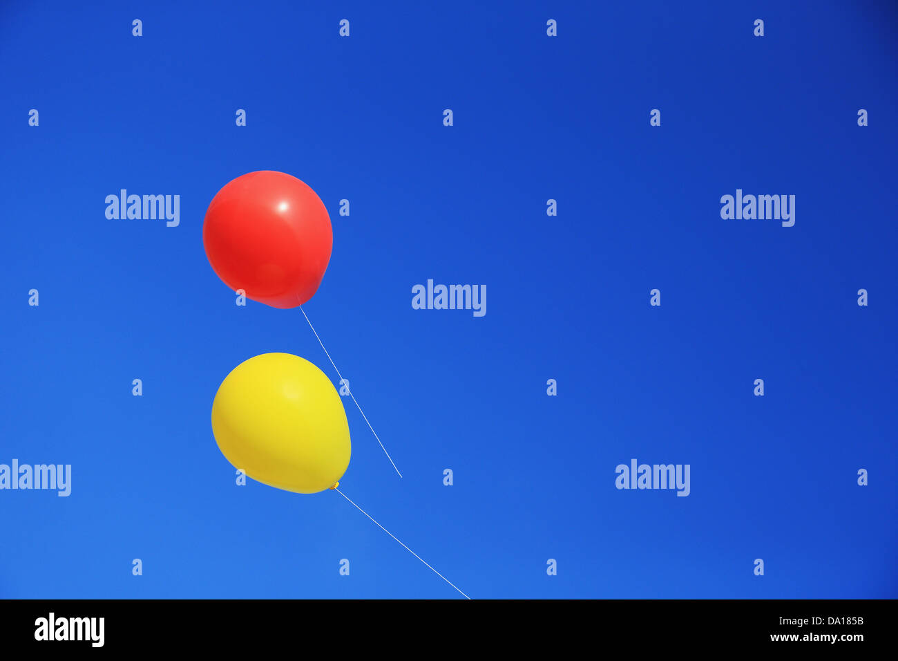 Balloons flying hi-res stock photography and images - Alamy