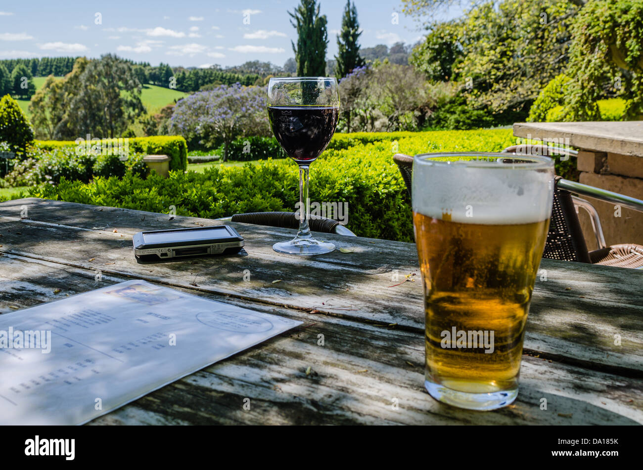 Pub garden with a view hi-res stock photography and images - Alamy