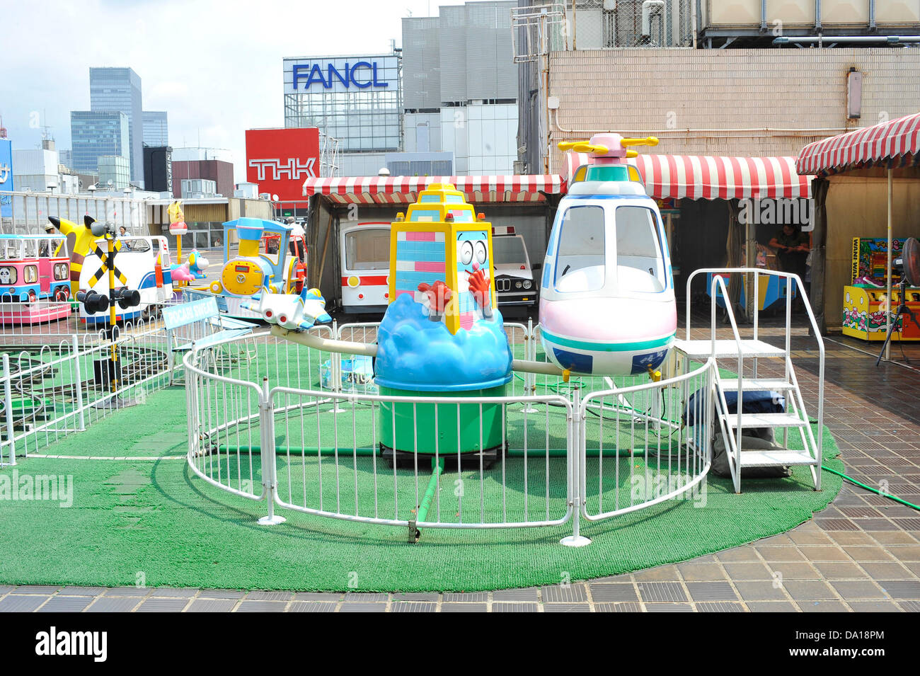 June 30th, 2013 : Tokyo, Japan - A Japanese old-fashioned playground at ...