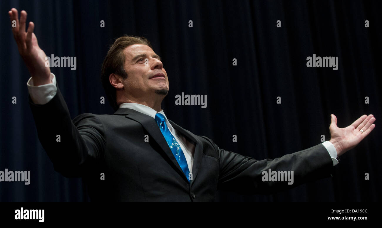 U.S. actor John Travolta presents the movie Killing Season by Mark ...
