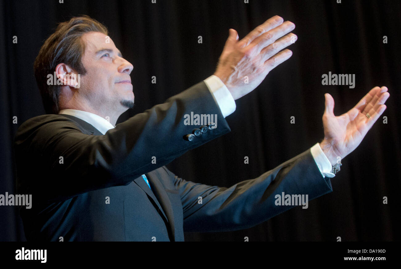 U.S. actor John Travolta presents the movie Killing Season by Mark ...