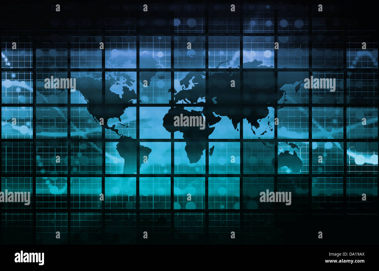 Data Network with Fast Moving Data Packets Stock Photo - Alamy